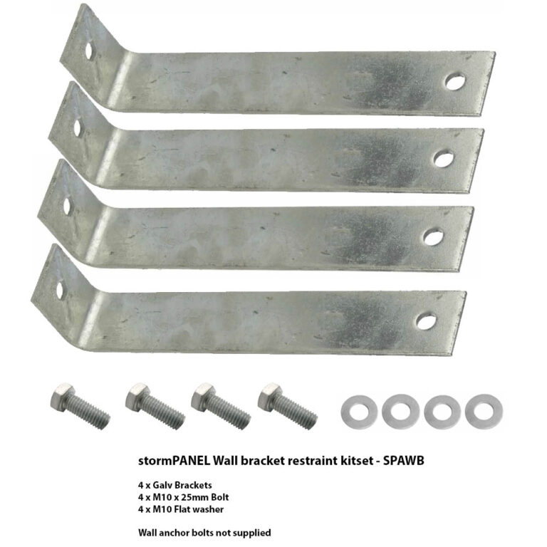 stormPANEL Restraint Wall Bracket Kit - The Tank Guy